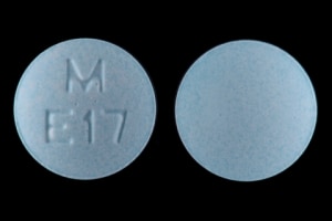 Pill Finder: M E17 Blue Round - Medicine.com