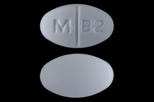 Pill Finder: M B2 White Elliptical / Oval - Medicine.com
