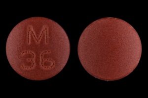 Pill Finder: M 36 Brown Round - Medicine.com