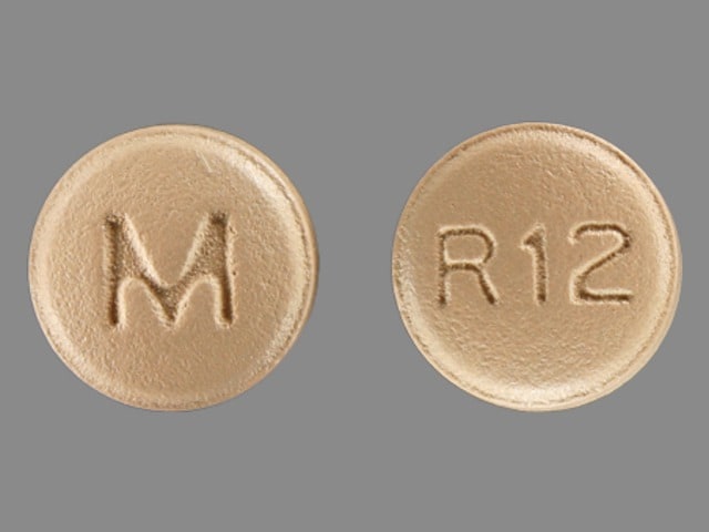 Pill Finder: M R12 Beige Round - Medicine.com