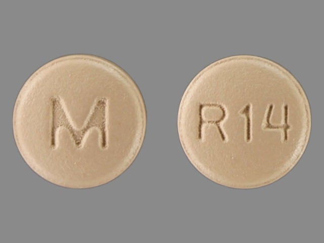 Pill Finder: M R14 Beige Round - Medicine.com