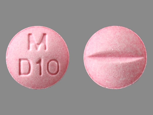 Pill Finder: M D10 Pink Round - Medicine.com