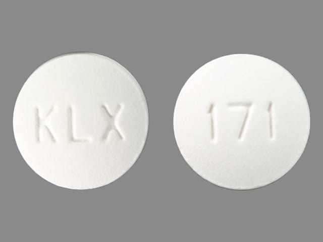 Pill Finder: KLX 171 White Round - Medicine.com