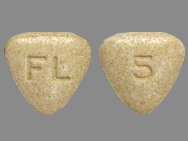 Pill Finder: FL 5 Beige Three-sided - Medicine.com