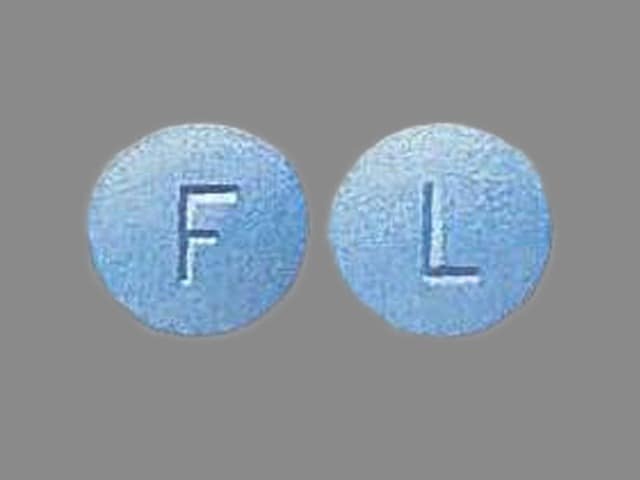 Pill Finder: F L Blue Round - Medicine.com