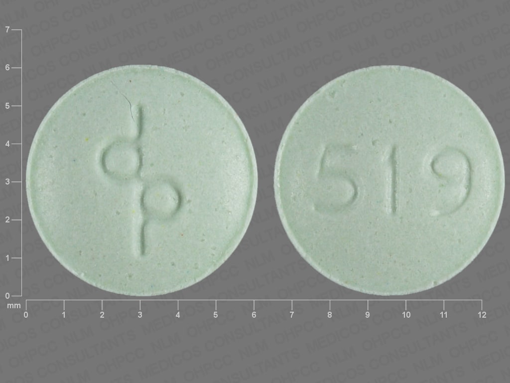 Pill Finder: dp 519 Green Round - Medicine.com