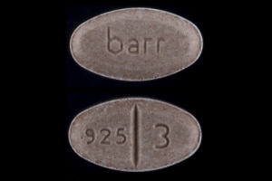 Pill Finder: barr 925 3 Tan Elliptical / Oval - Medicine.com