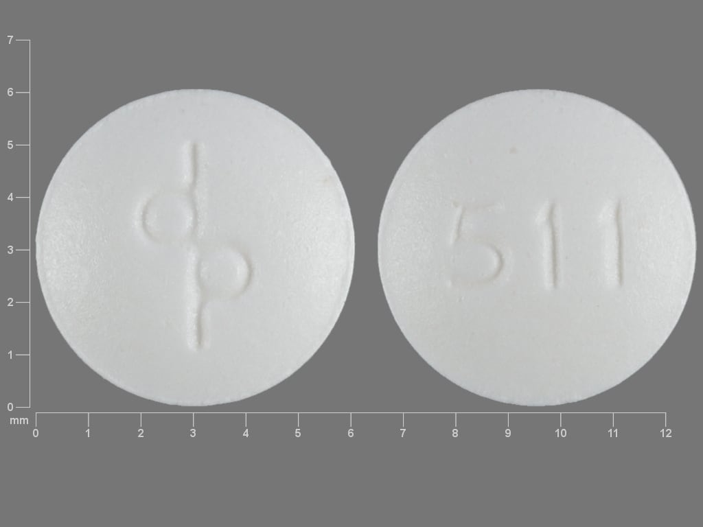 Pill Finder: dp 511 White Round - Medicine.com