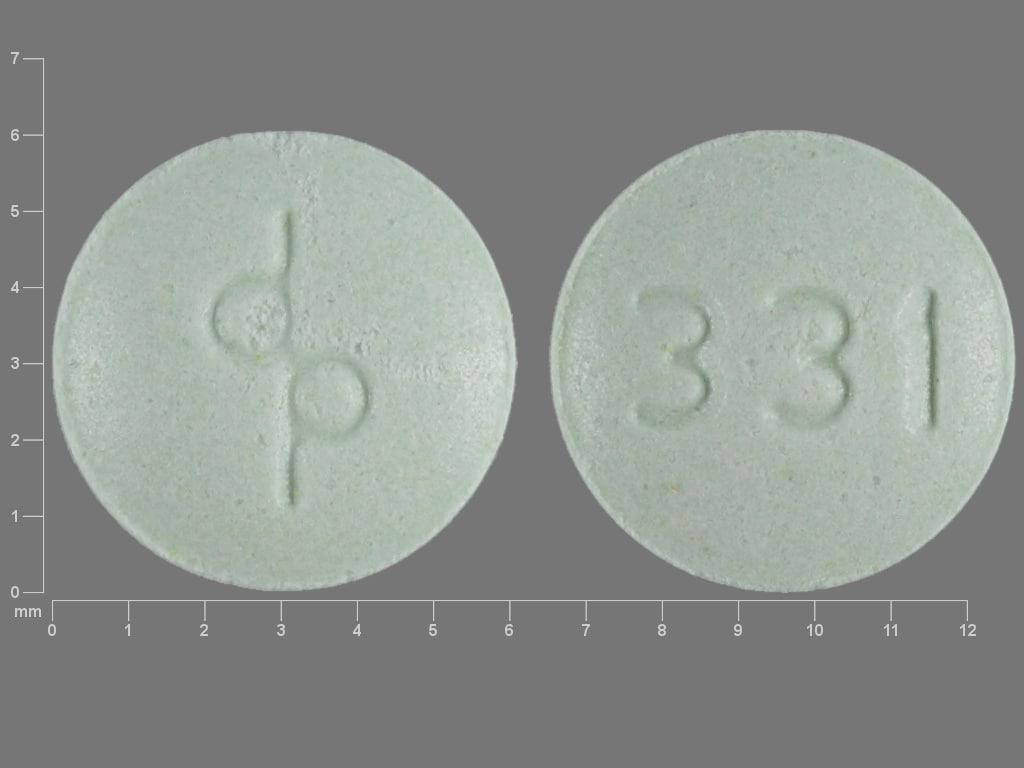 Pill Finder: dp 331 Green Round - Medicine.com