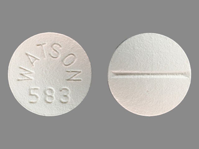 Pill Finder: WATSON 583 White Round - Medicine.com
