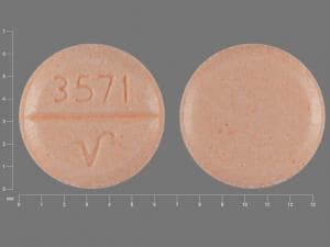 Pill Finder: 3571 V Orange Round - Medicine.com