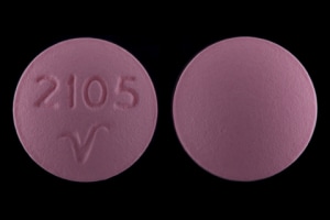Pill Finder: 2105 V Pink Round - Medicine.com