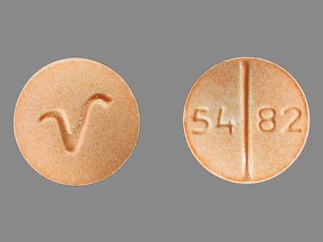 Pill Finder: V 54 82 Orange Round - Medicine.com