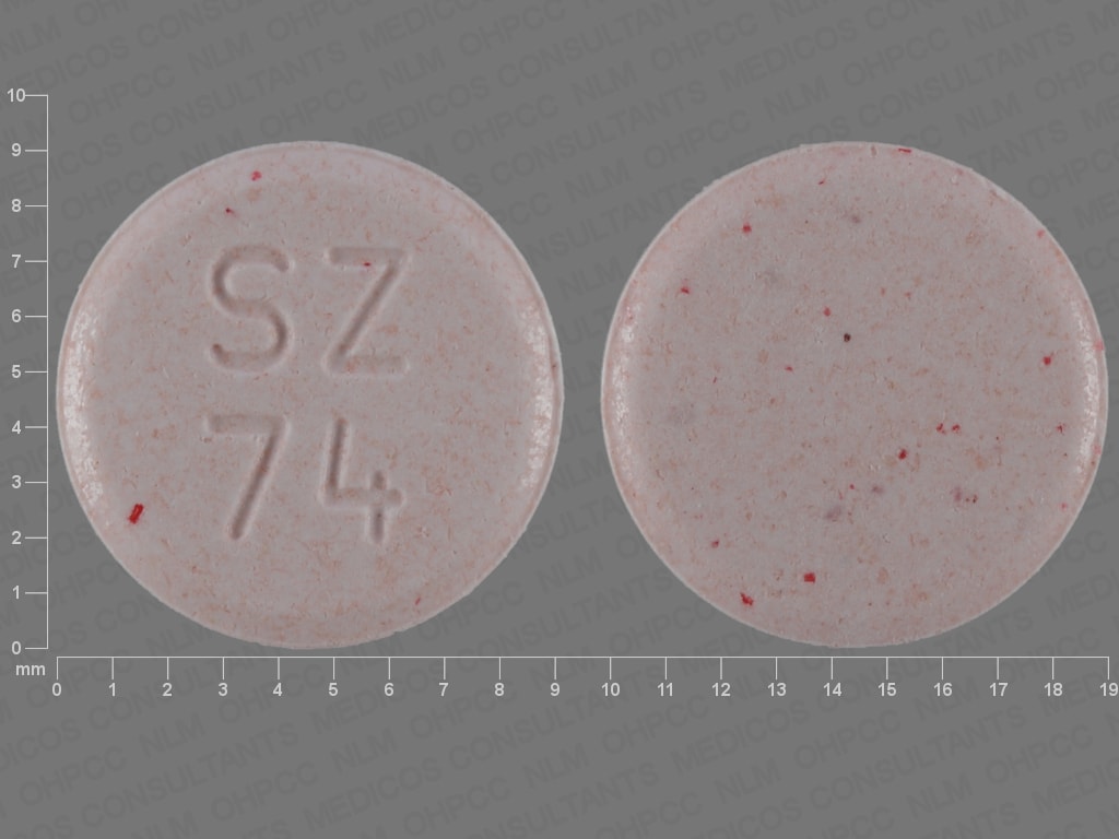 Pill Finder: SZ 74 Pink Round - Medicine.com