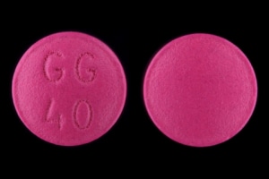 Pill Finder: GG 40 Pink Round - Medicine.com