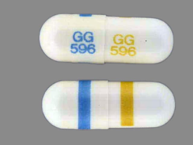 Pill Finder: GG 596 GG 596 White Capsule-shape - Medicine.com