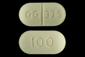 Pill Finder: GG 335 100 Yellow Capsule-shape - Medicine.com
