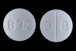 Pill Finder: 832 3 8 White Round - Medicine.com