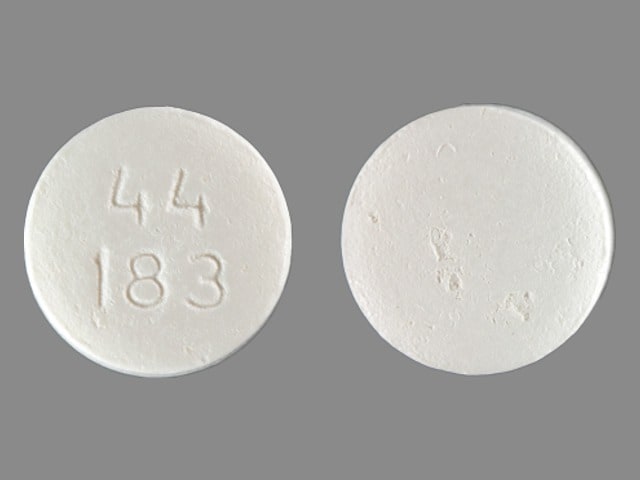Pill Finder: 44 183 White Round - Medicine.com