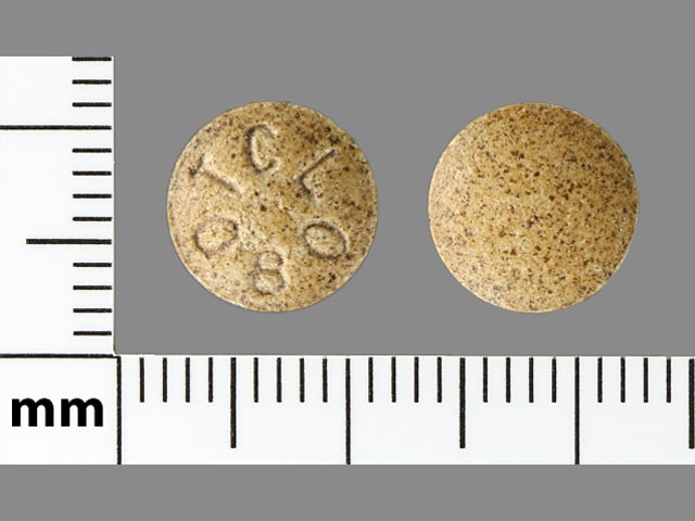 Pill Finder: TCL 080 Brown Round - Medicine.com
