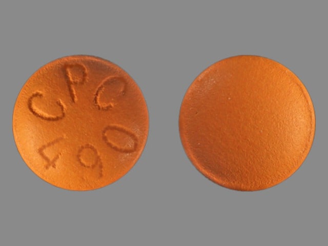Pill Finder: CPC 490 Orange Round - Medicine.com