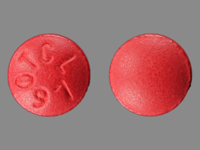 Pill Finder Tcl 097 Red Round Medicine