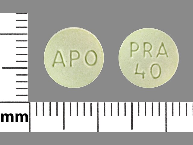 Pill Finder: APO PRA 40 Green Round - Medicine.com