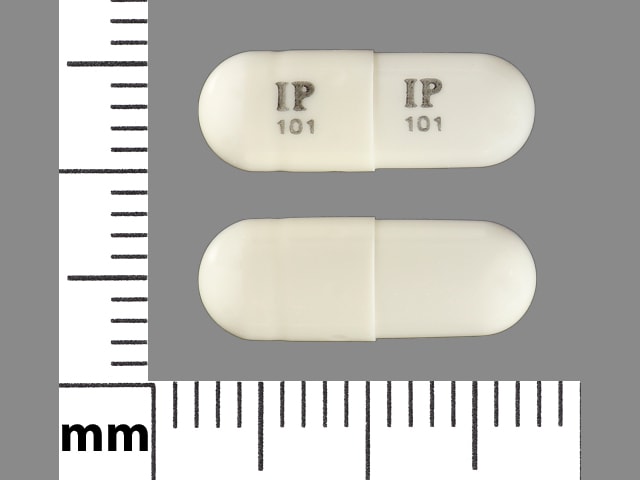Pill Finder: IP 101 IP 101 White Capsule-shape - Medicine.com