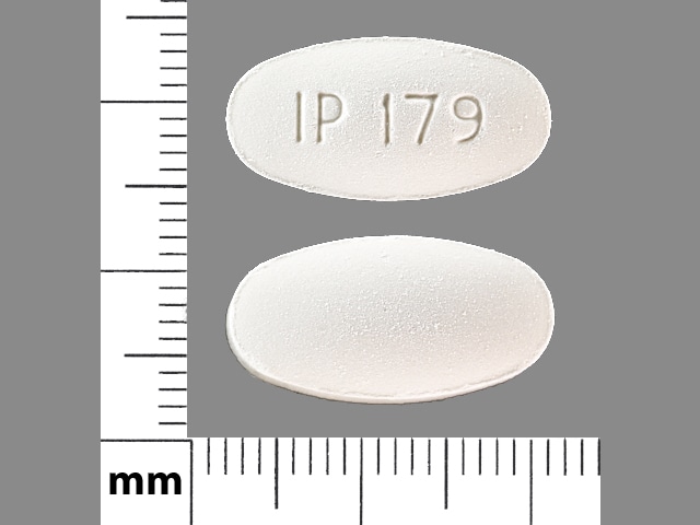 Pill Finder: IP 179 White Elliptical / Oval - Medicine.com