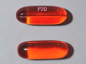 Pill Finder: P20 Red Elliptical / Oval - Medicine.com