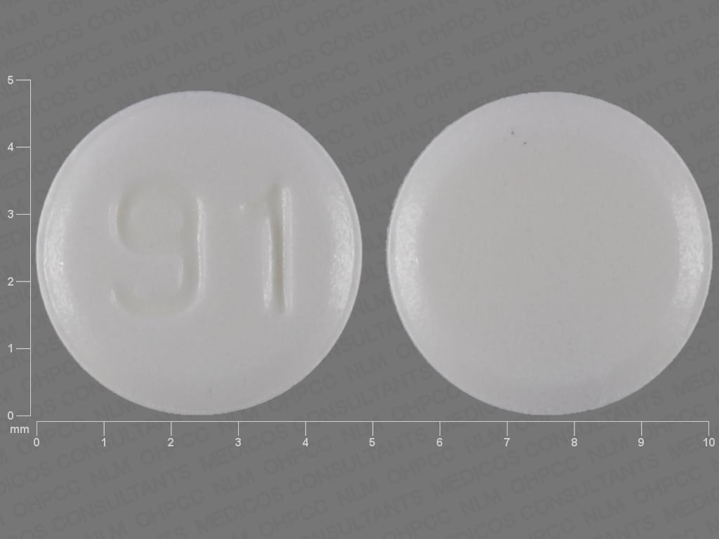 Pill Finder: 91 White Round - Medicine.com