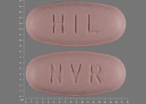 Pill Finder: NVR HIL Pink Elliptical / Oval - Medicine.com
