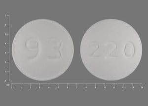 Pill Finder: 93 220 White Round - Medicine.com