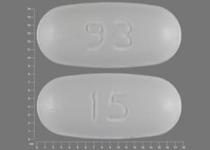 Pill Finder: 93 15 White Elliptical / Oval - Medicine.com