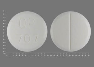 Pill Finder: OP 707 White Round - Medicine.com