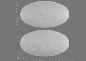 Pill Finder: R 20 0168 White Elliptical / Oval - Medicine.com
