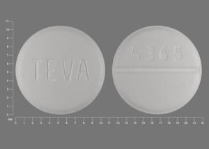 Pill Finder: TEVA 4365 White Round - Medicine.com