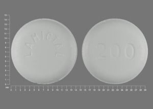 Pill Finder: LAMICTAL 200 White Round - Medicine.com