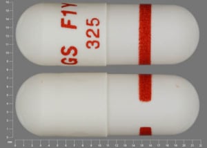 Pill Finder: GS F1Y 325 White Capsule-shape - Medicine.com