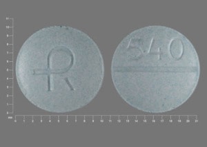 Pill Finder: R 540 Blue Round - Medicine.com