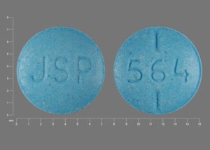 Pill Finder: JSP 564 Blue Round - Medicine.com