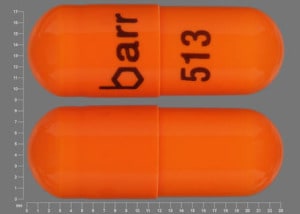 Pill Finder: barr 513 Orange Capsule-shape - Medicine.com