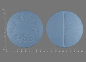 Pill Finder: WATSON 463 Blue Round - Medicine.com