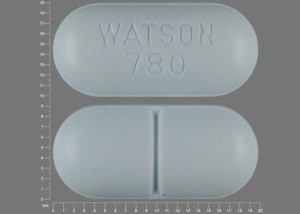 Pill Finder: WATSON 780 Blue Elliptical / Oval - Medicine.com