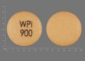 Pill Finder: WPI 900 Yellow Round - Medicine.com