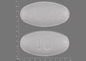 Pill Finder: PD 155 10 White Elliptical / Oval - Medicine.com