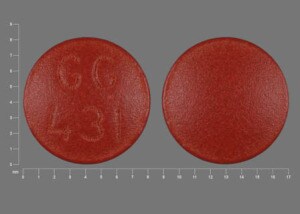 Pill Finder: GG 431 Red Round - Medicine.com
