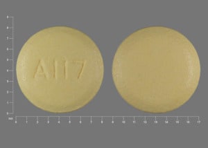 Pill Finder: A117 Yellow Round - Medicine.com
