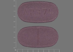Pill Finder: AR 374 Purple Capsule-shape - Medicine.com