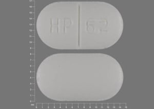 Pill Finder: HP 62 White Capsule-shape - Medicine.com